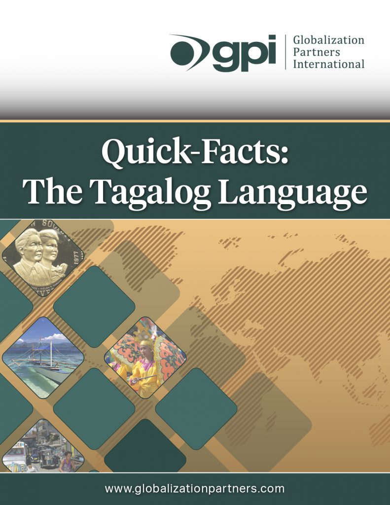 Tagalog Language Quick Facts | Globalization Partners International