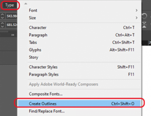 Turning Text To Outlines Globally In InDesign | GPI Translation Blog